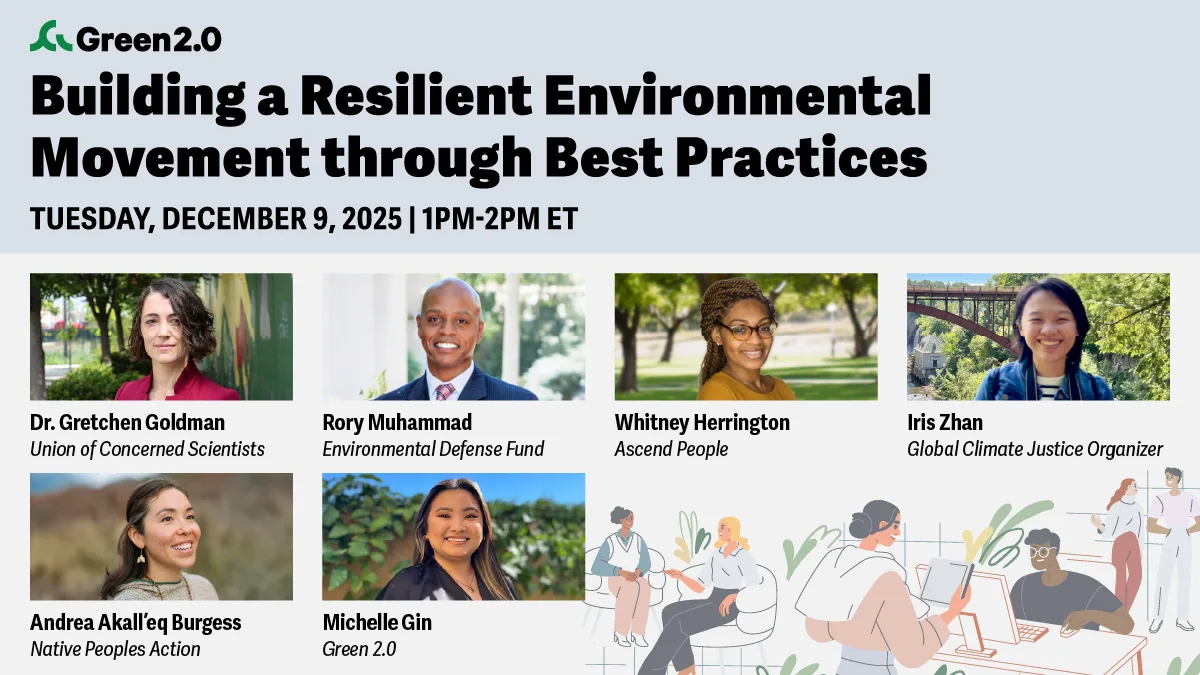 Building a Resilient Environmental Movement through Best Practices ...